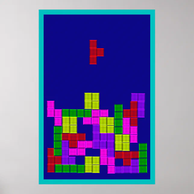 Puzzle Blocks Poster | Zazzle