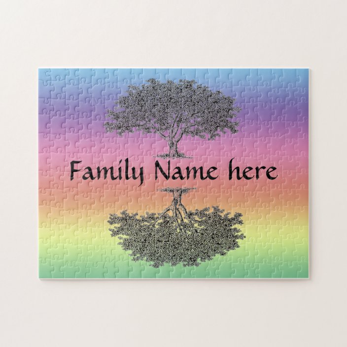 Puzzle - Family Tree/Name | Zazzle