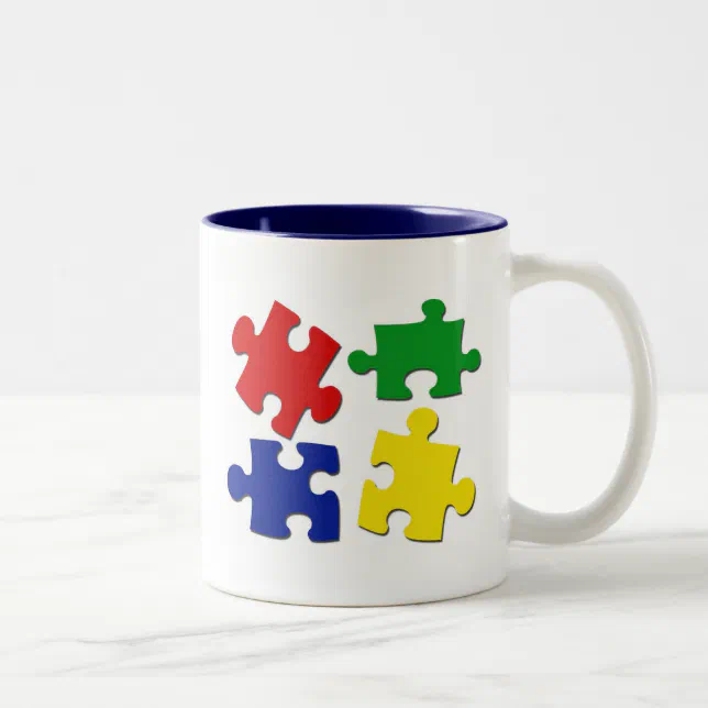 Puzzle Pieces Mug | Zazzle