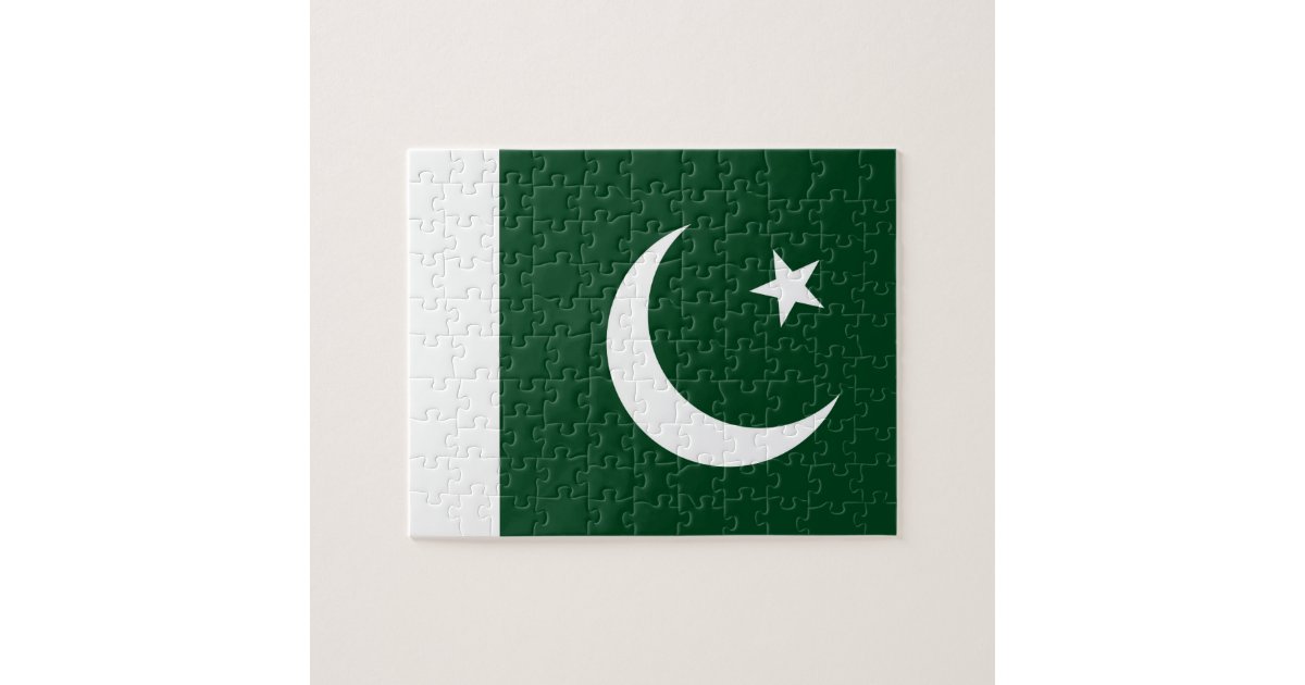 Puzzle with Flag of Pakistan | Zazzle
