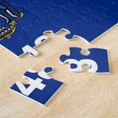 Puzzle with Flag of Wisconsin State | Zazzle