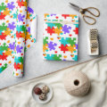Puzzle Wrapping Paper | Zazzle