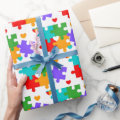 Puzzle Wrapping Paper | Zazzle