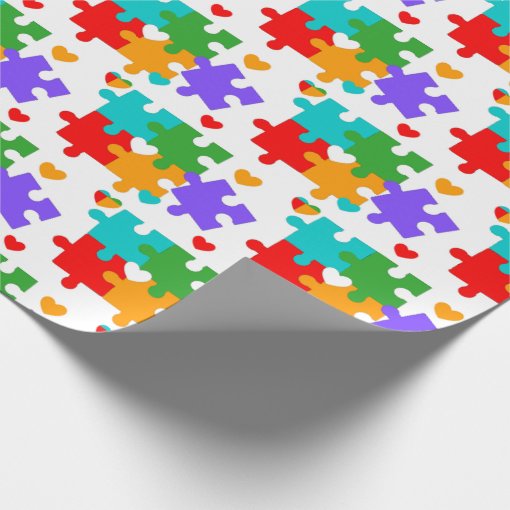Puzzle Wrapping Paper | Zazzle