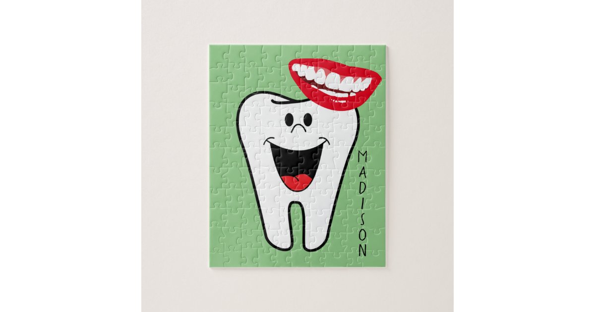 Puzzles Tooth | Zazzle