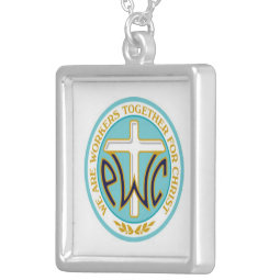 PWOC logo necklace | Zazzle