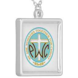 PWOC logo necklace | Zazzle