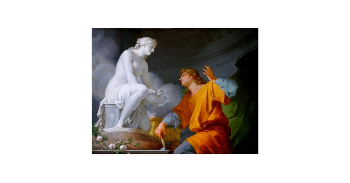Pygmalión (Greek Mythology - Galathea) ~ Postcard | Zazzle