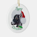 Pygmy Goat Santa Hat Christmas Ornament | Zazzle
