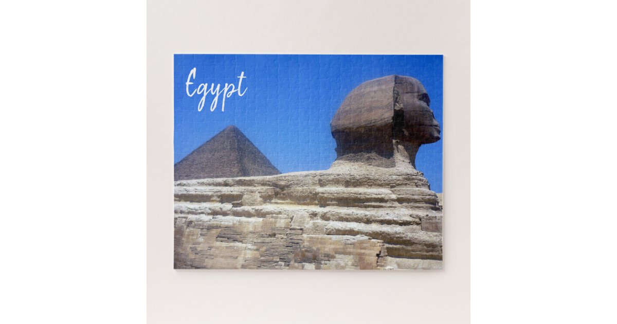 pyramid sphinx jigsaw puzzle | Zazzle