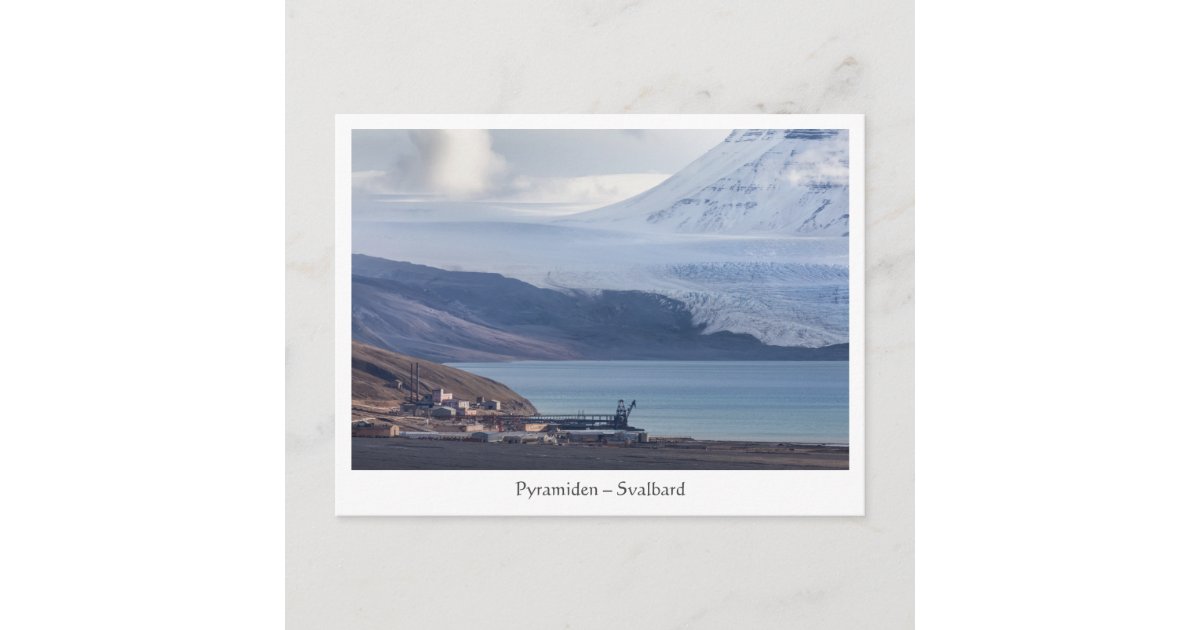 Pyramiden Svalbard Postcard | Zazzle