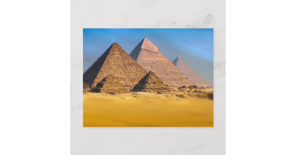 Pyramids Postcard | Zazzle