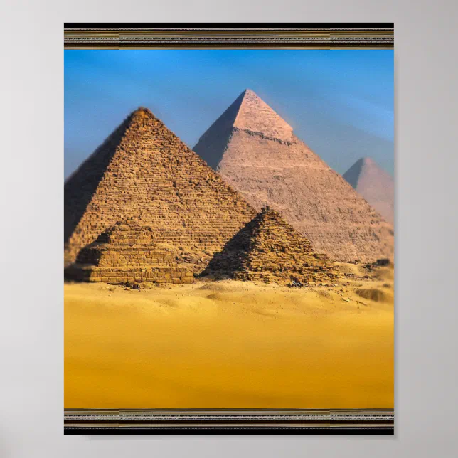Pyramids Poster | Zazzle