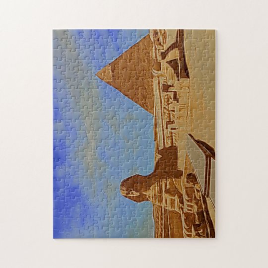 pyramids sphinx egypt jigsaw puzzle | Zazzle.com