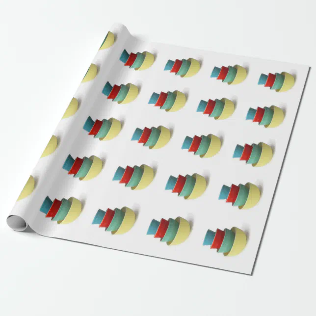 Pyrex Primary Wrapping Paper | Zazzle