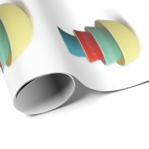Pyrex Primary Wrapping Paper | Zazzle