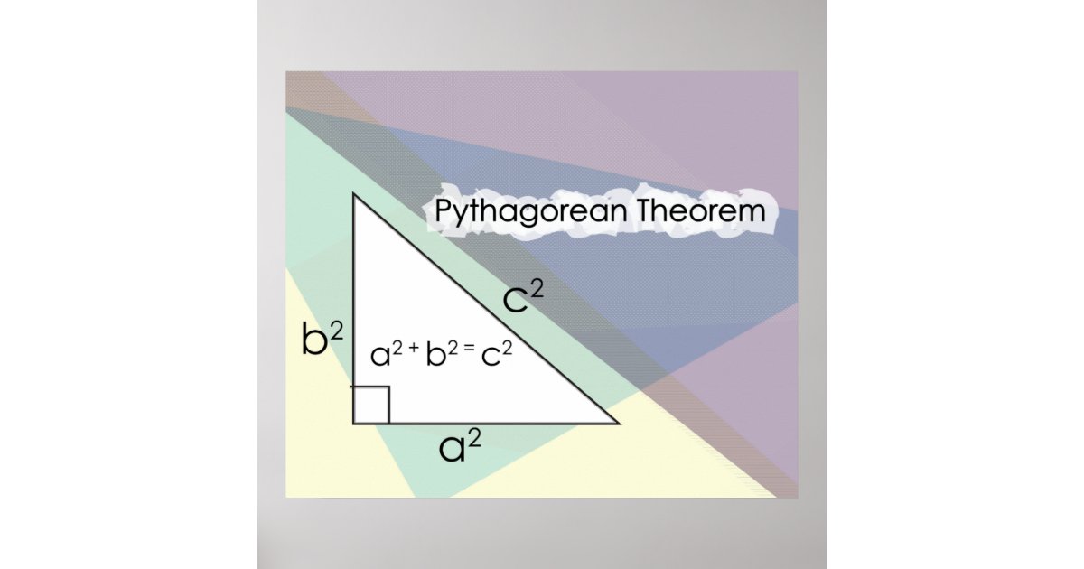 Pythagorean Theorem *UPDATED* Poster | Zazzle