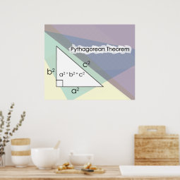 Pythagorean Theorem *UPDATED* Poster | Zazzle