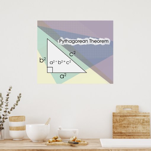 Pythagorean Theorem *UPDATED* Poster | Zazzle