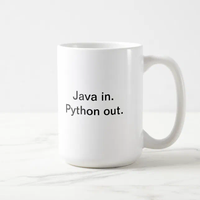 Python Programmer Coffe Mug Zazzle