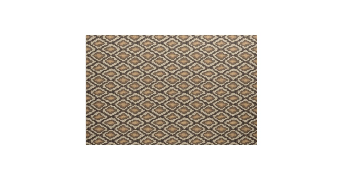 Python snake skin pattern 2 fabric | Zazzle