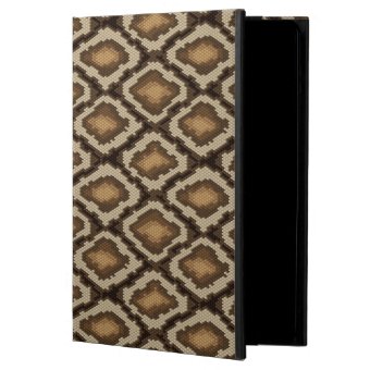 Python snake skin pattern 2 iPad air case | Zazzle
