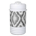 Python snake skin pattern beverage cooler | Zazzle