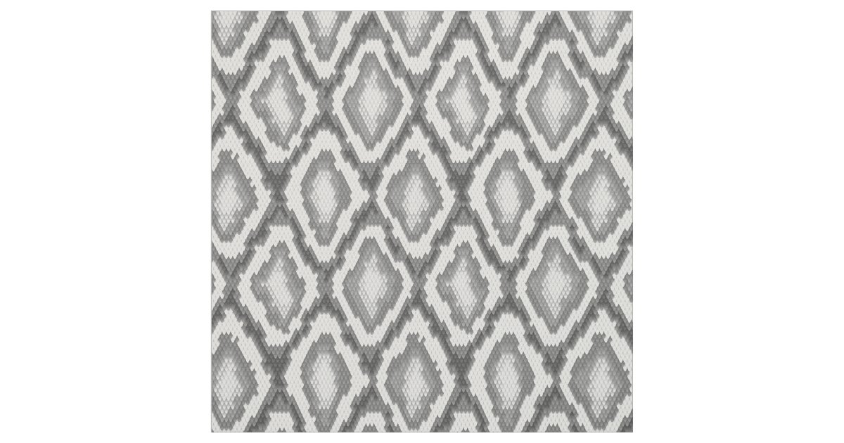 Python snake skin pattern fabric | Zazzle