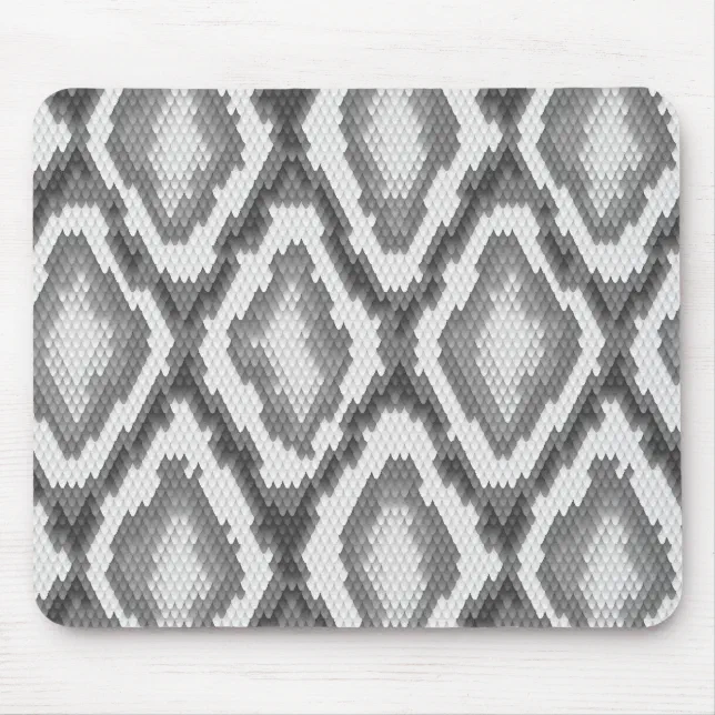 Python snake skin pattern mouse pad | Zazzle