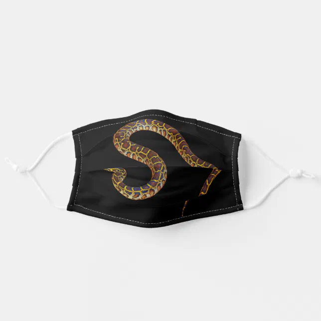 Python Snake Thailand Adult Cloth Face Mask | Zazzle