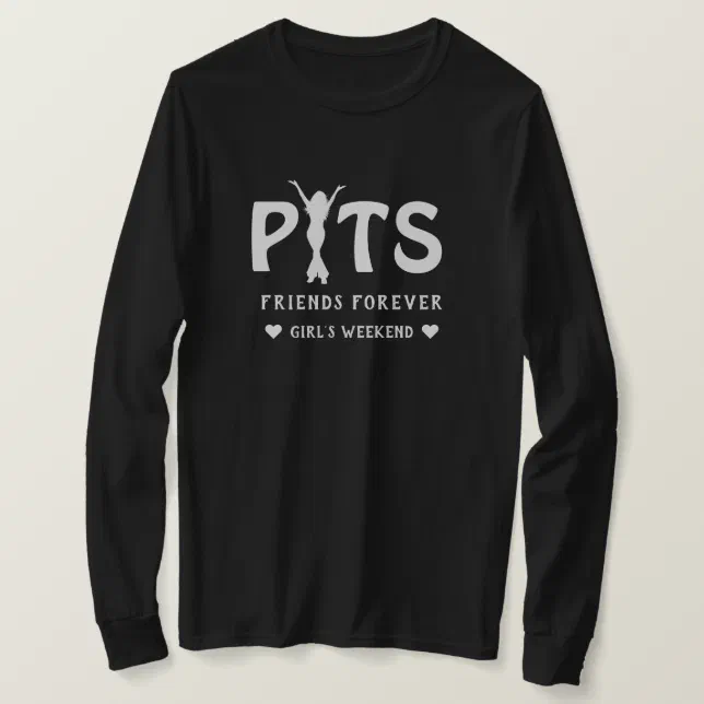 PYTS Pretty Young Things Friends Forever T-Shirt | Zazzle