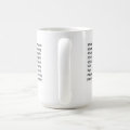 Q-Word Mug List | Zazzle