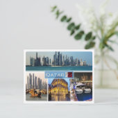 QA Qatar, Postcard | Zazzle