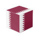 Qatar Flag Cube | Zazzle