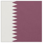 Qatar Flag Fabric | Zazzle
