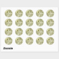 Qi Gong Classic Round Sticker | Zazzle