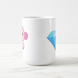 Qkids Momo / Diamond Mug | Zazzle