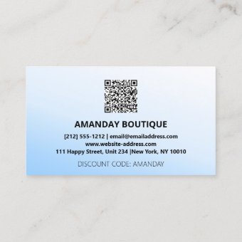 QR CODE 50%OFF DISCOUNT PROMOTIONAL INSERT | Zazzle