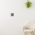 QR Code Access Control | Door Lock Entry System Foam Board | Zazzle