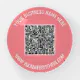 QR Code and Custom Text Professional Paperweight | Zazzle
