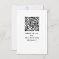 QR Code Baby Registry Baby Shower Card | Zazzle