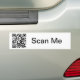 QR Code Bumper Sticker | Zazzle