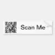 QR Code Bumper Sticker | Zazzle