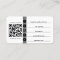 QR code connect with us Business Card | Zazzle