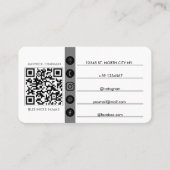 QR code connect with us Business Card | Zazzle