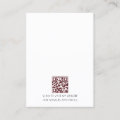 QR Code Construction Builder Professional Vertical Business Card | Zazzle