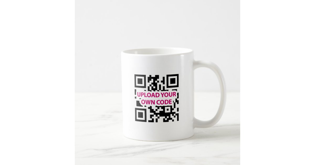 QR Code Customizable Coffee Mug | Zazzle