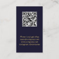 QR Code Cutlery Chef Caterer Catering Services Business Card | Zazzle