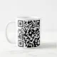 QR code Design Coffee Cup- Best on Black or Light Coffee Mug | Zazzle