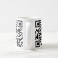 QR code Design Coffee Cup- Best on Black or Light Coffee Mug | Zazzle